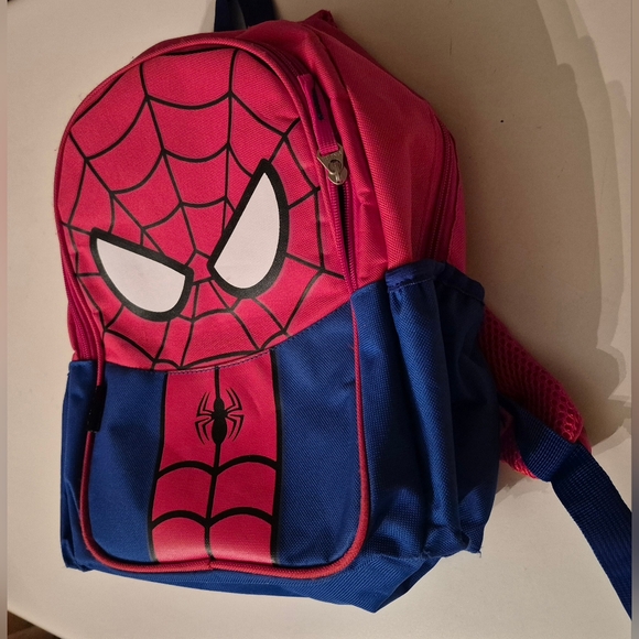 Spider-Man | Accessories | Marvel Spiderman Kids Backpack Red And Blue ...